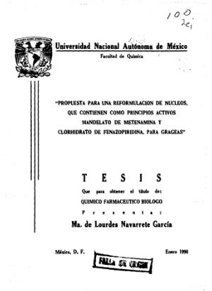 Propuesta para una reformulacion de nucleos, que contienen como ...