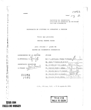 Resonancia en sistemas de conductos a presion